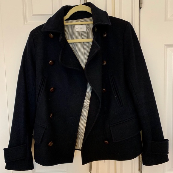 Club Monaco | Jackets & Coats | Navy Blue Club Monaco Peacoat | Poshmark